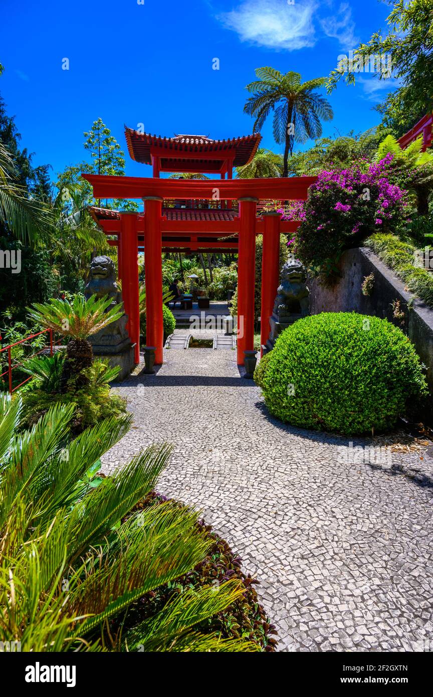 Monte Palace - Tropical Garden with Waterfalls, Lakes and traditional ...
