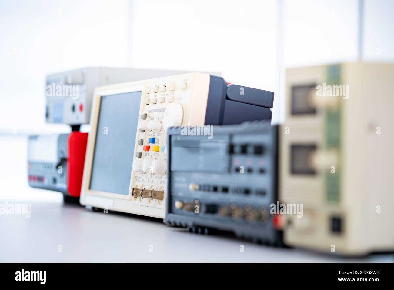 Measuring instruments in the laboratory for the development of modern ...