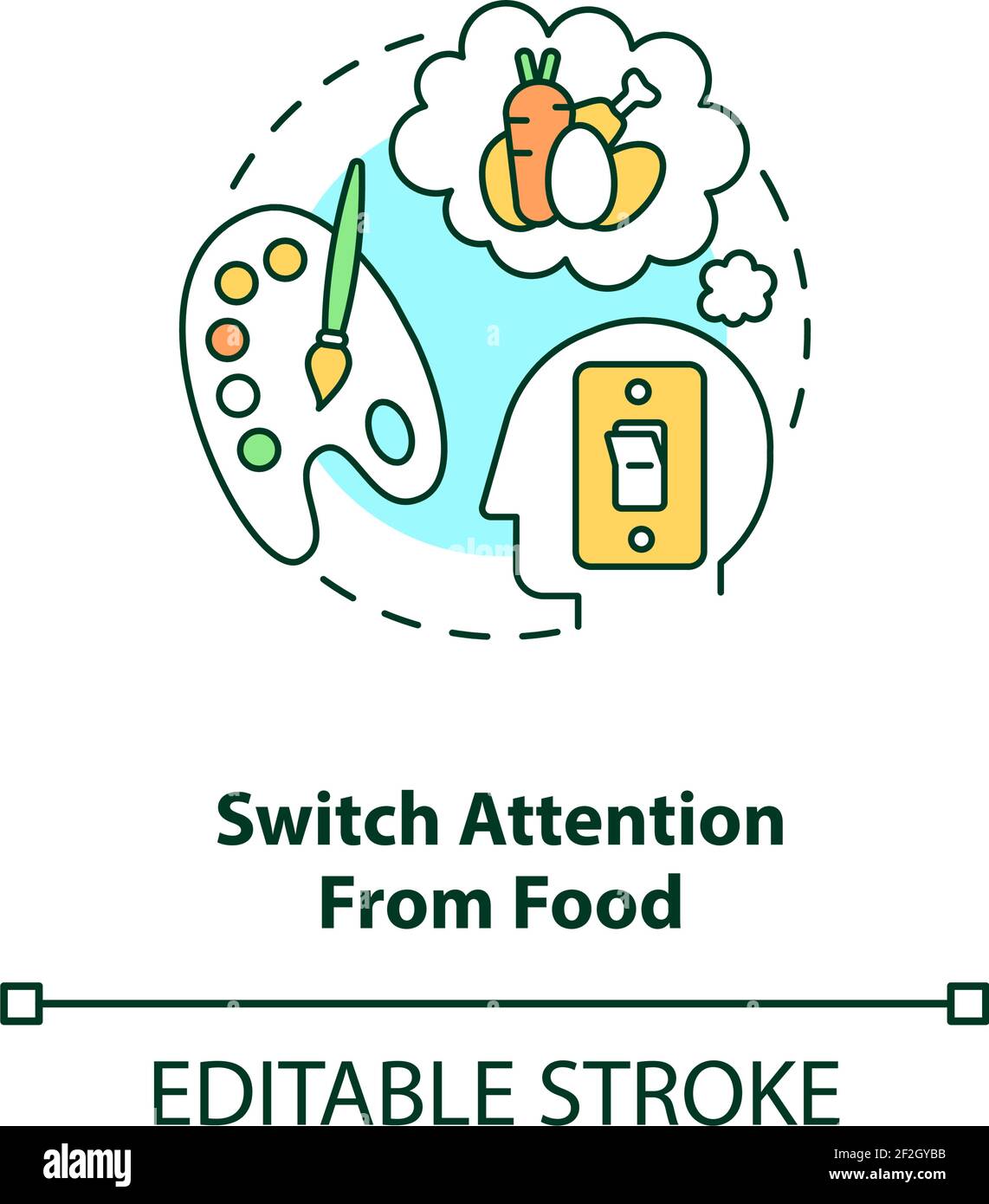 Daily attention Stock Vector Images - Alamy