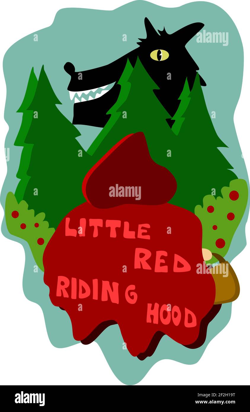 Little red riding hood book cover hi-res stock photography and images ...