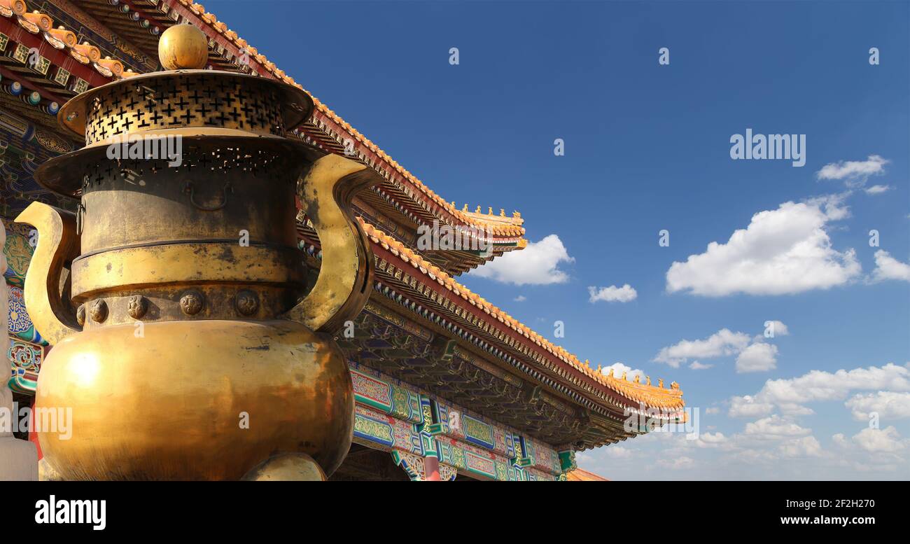 Forbidden City, Beijing, China -- was the Chinese imperial palace from ...
