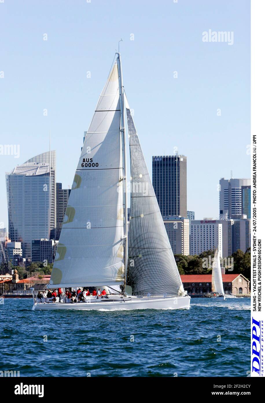 SAILING - YACHT TEST TRIALS - SYDNEY - 24/07/2005 - PHOTO : ANDREA ...