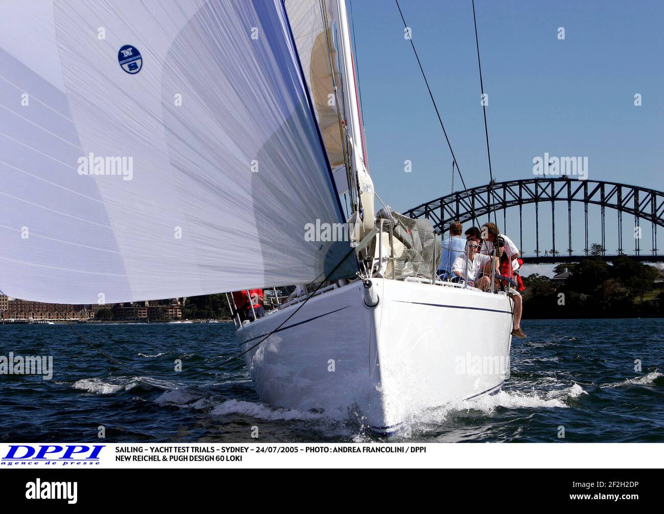 SAILING - YACHT TEST TRIALS - SYDNEY - 24/07/2005 - PHOTO : ANDREA ...