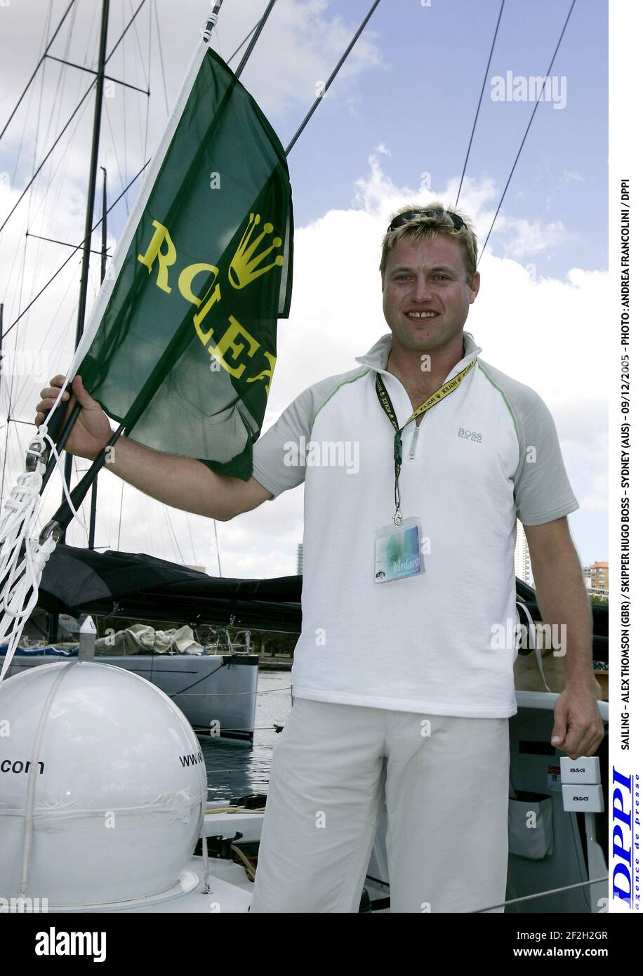 SAILING - ALEX THOMSON (GBR) / SKIPPER HUGO BOSS - SYDNEY (AUS) - 09/12 ...