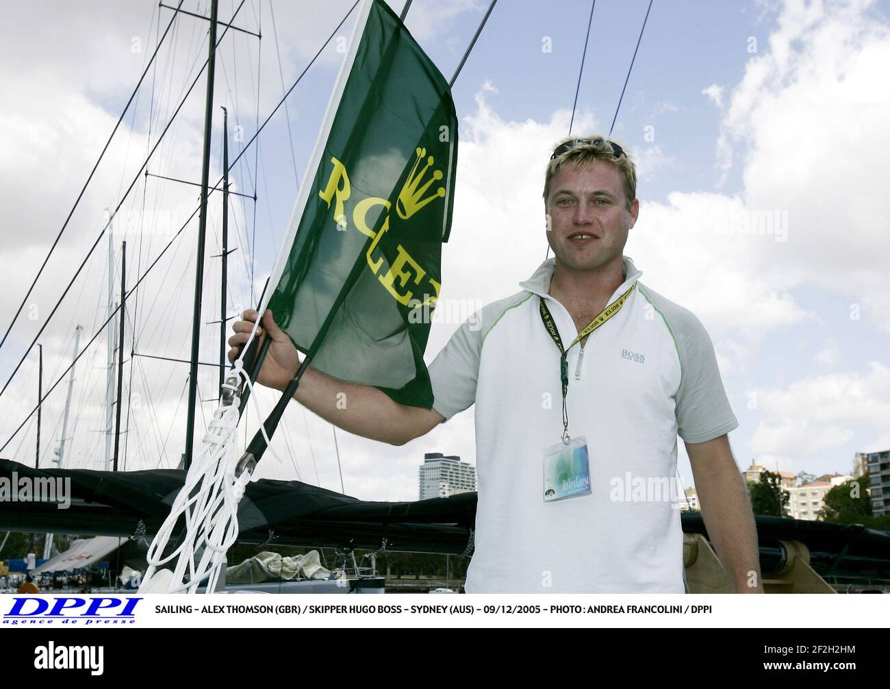 SAILING - ALEX THOMSON (GBR) / SKIPPER HUGO BOSS - SYDNEY (AUS) - 09/12 ...
