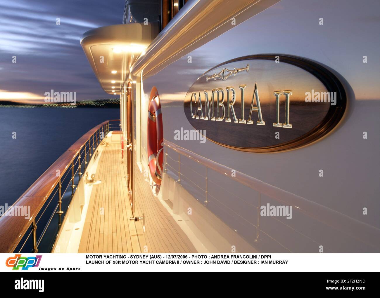 MOTOR YACHTING - SYDNEY (AUS) - 12/07/2006 - PHOTO : ANDREA FRANCOLINI ...