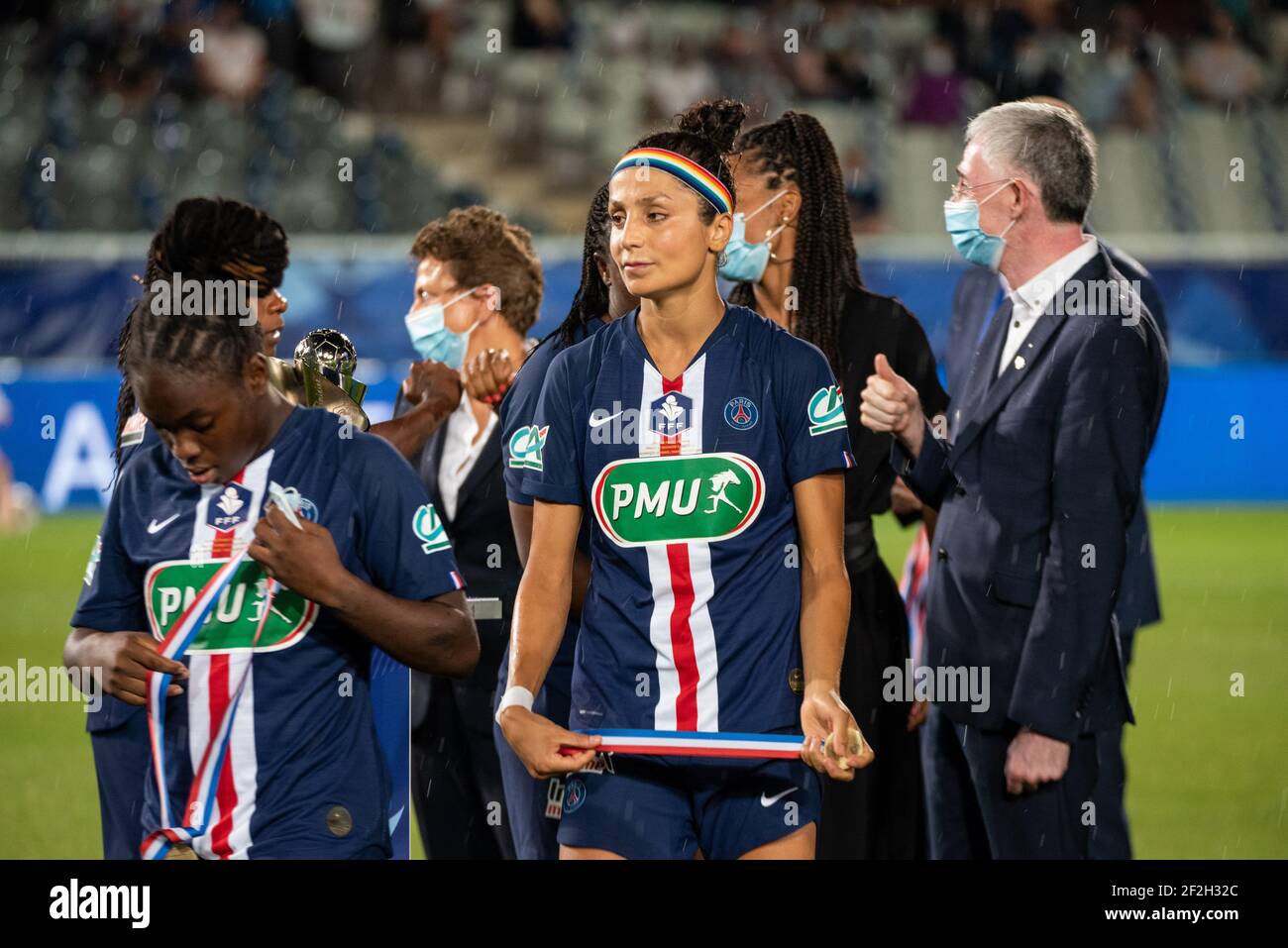 Nadia Nadim of Paris Saint Germain after the French Cup final match ...