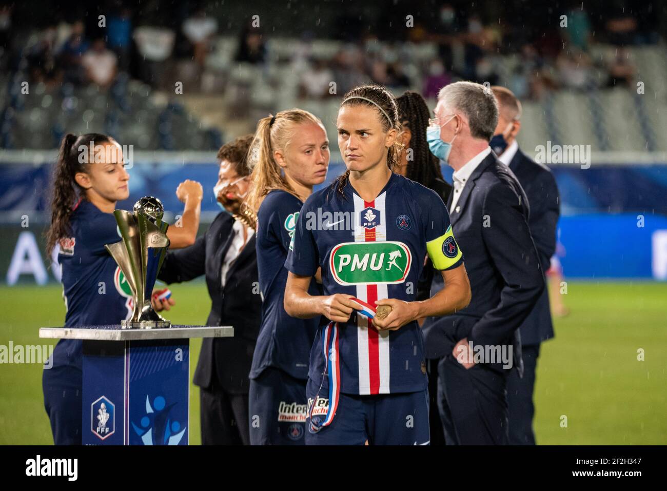 Irene Paredes of Paris Saint Germain after the French Cup final match ...