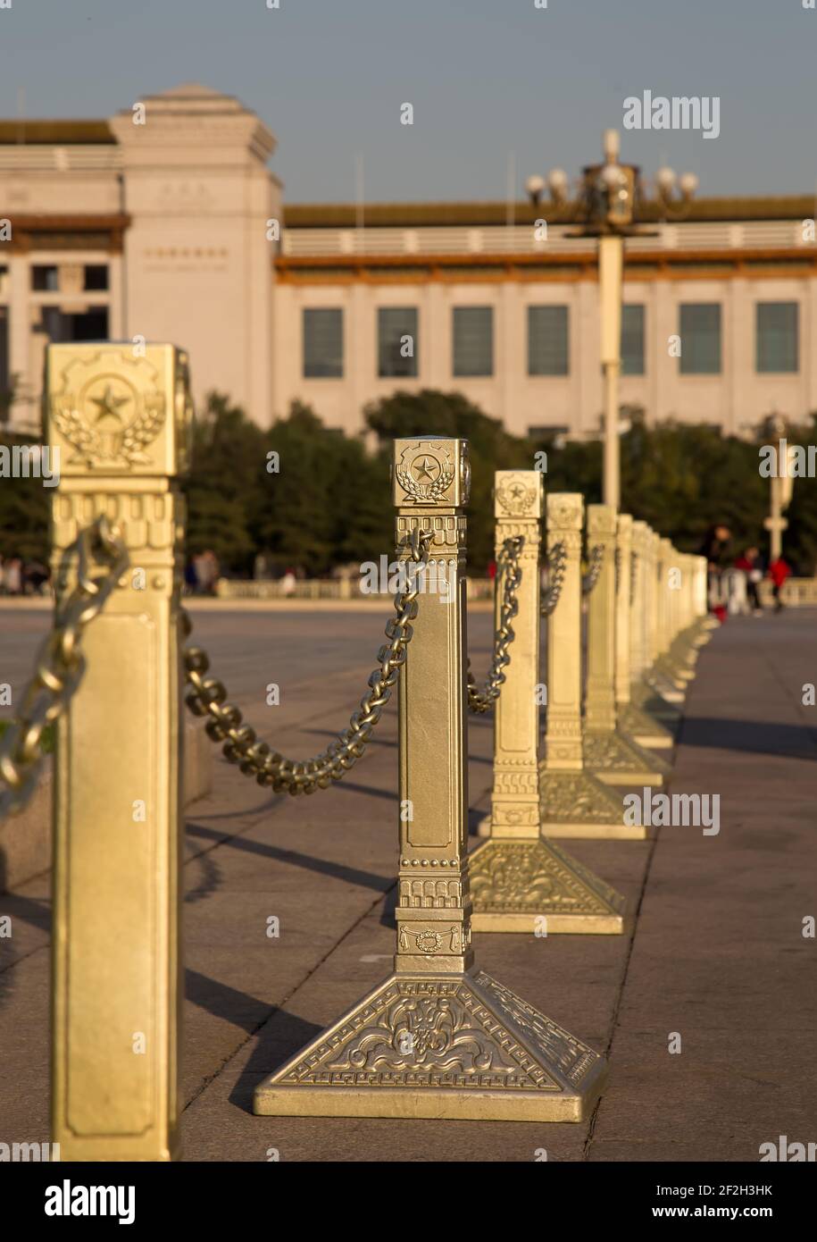 Tiananmen Square -- is a large city square in the center of Beijing ...