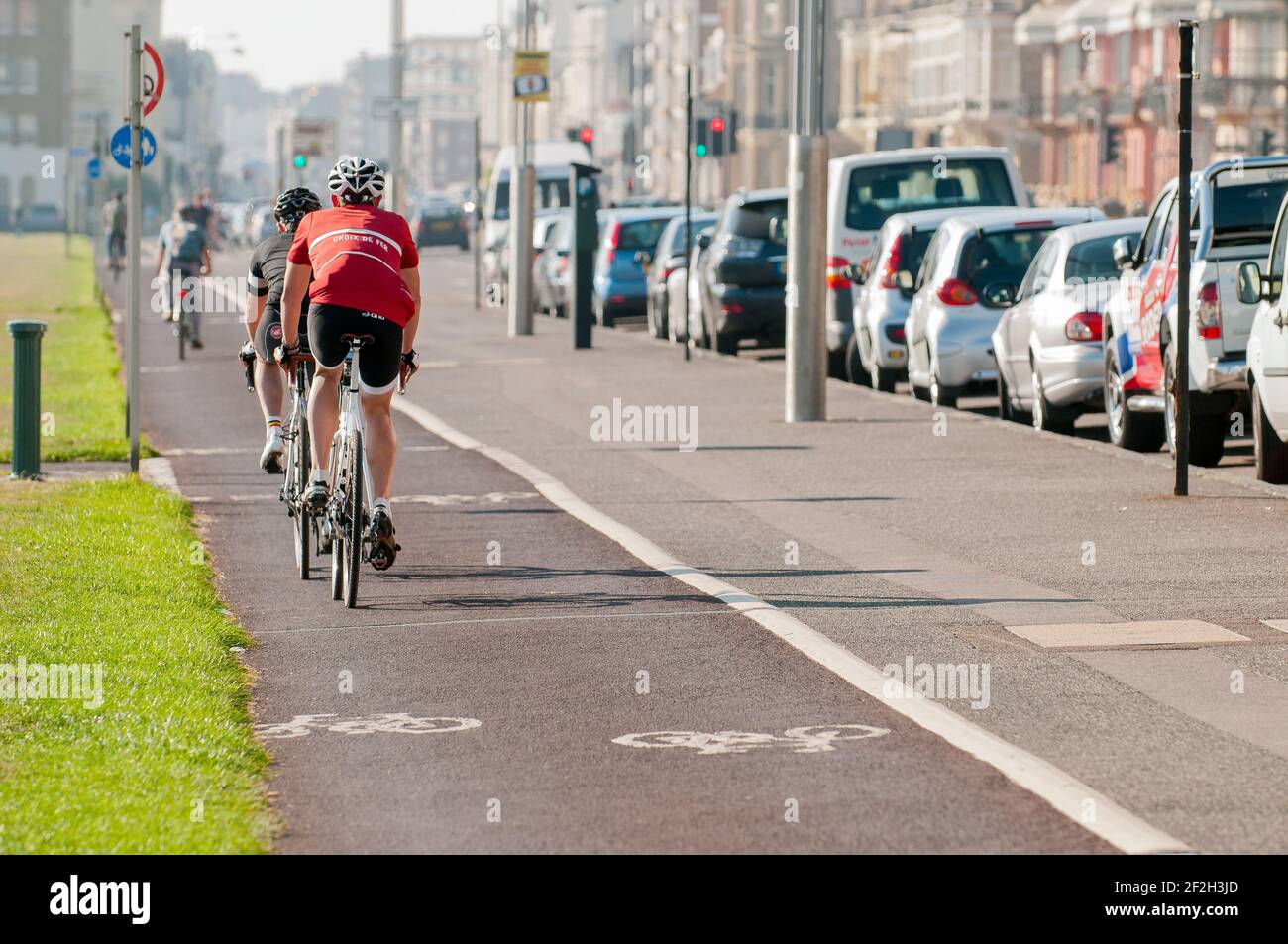 Brighton bike lane hi-res stock photography and images - Alamy