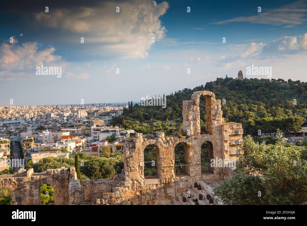 Herodes atticus odeum hi-res stock photography and images - Alamy
