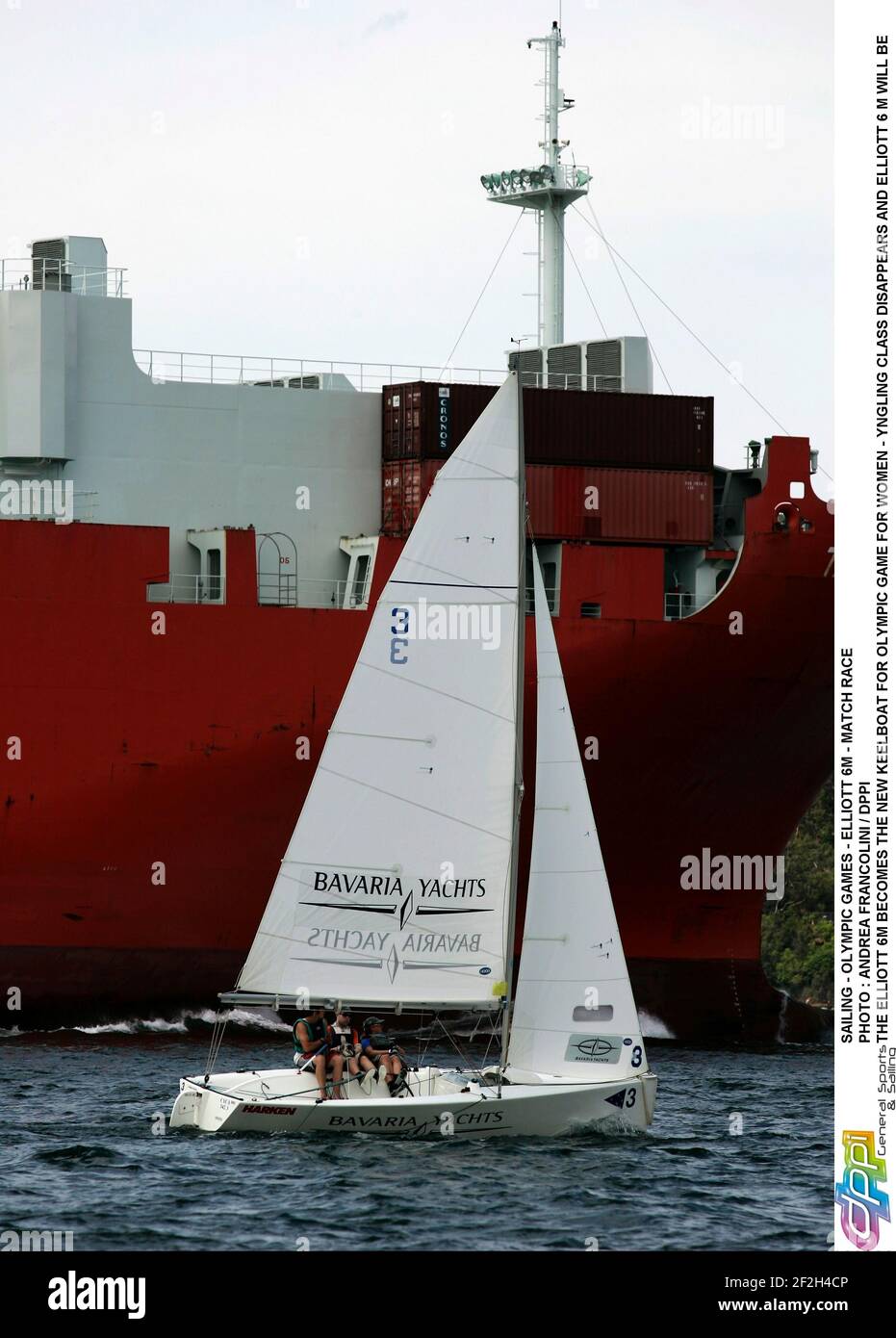 SAILING - OLYMPIC GAMES - ELLIOTT 6M - MATCH RACE PHOTO : ANDREA ...