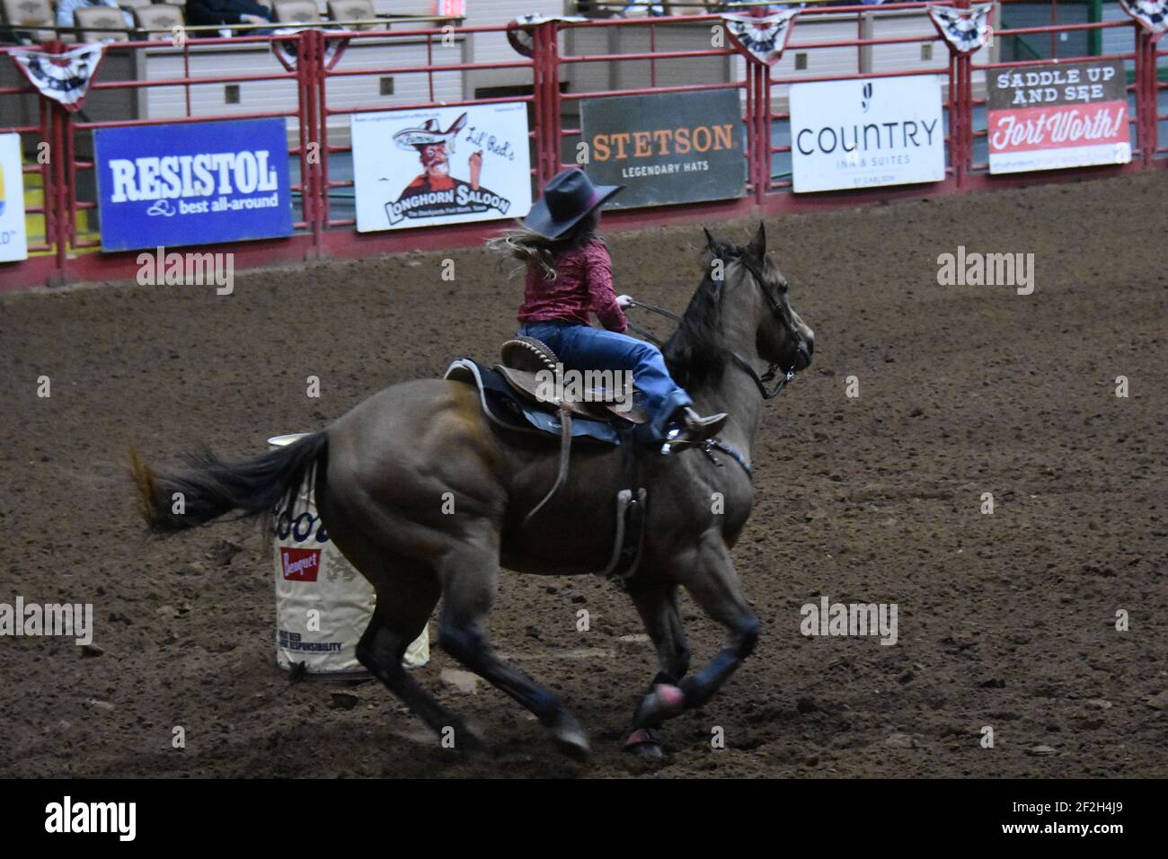 Barrel racing texas hi-res stock photography and images - Alamy