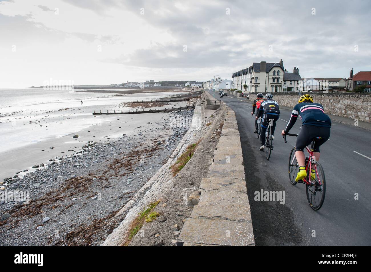 Cycling around the Isle of Man,UK Stock Photo - Alamy