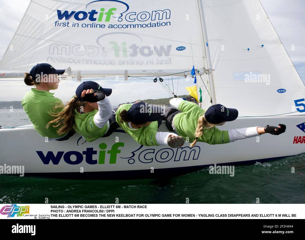 SAILING - OLYMPIC GAMES - ELLIOTT 6M - MATCH RACE PHOTO : ANDREA ...
