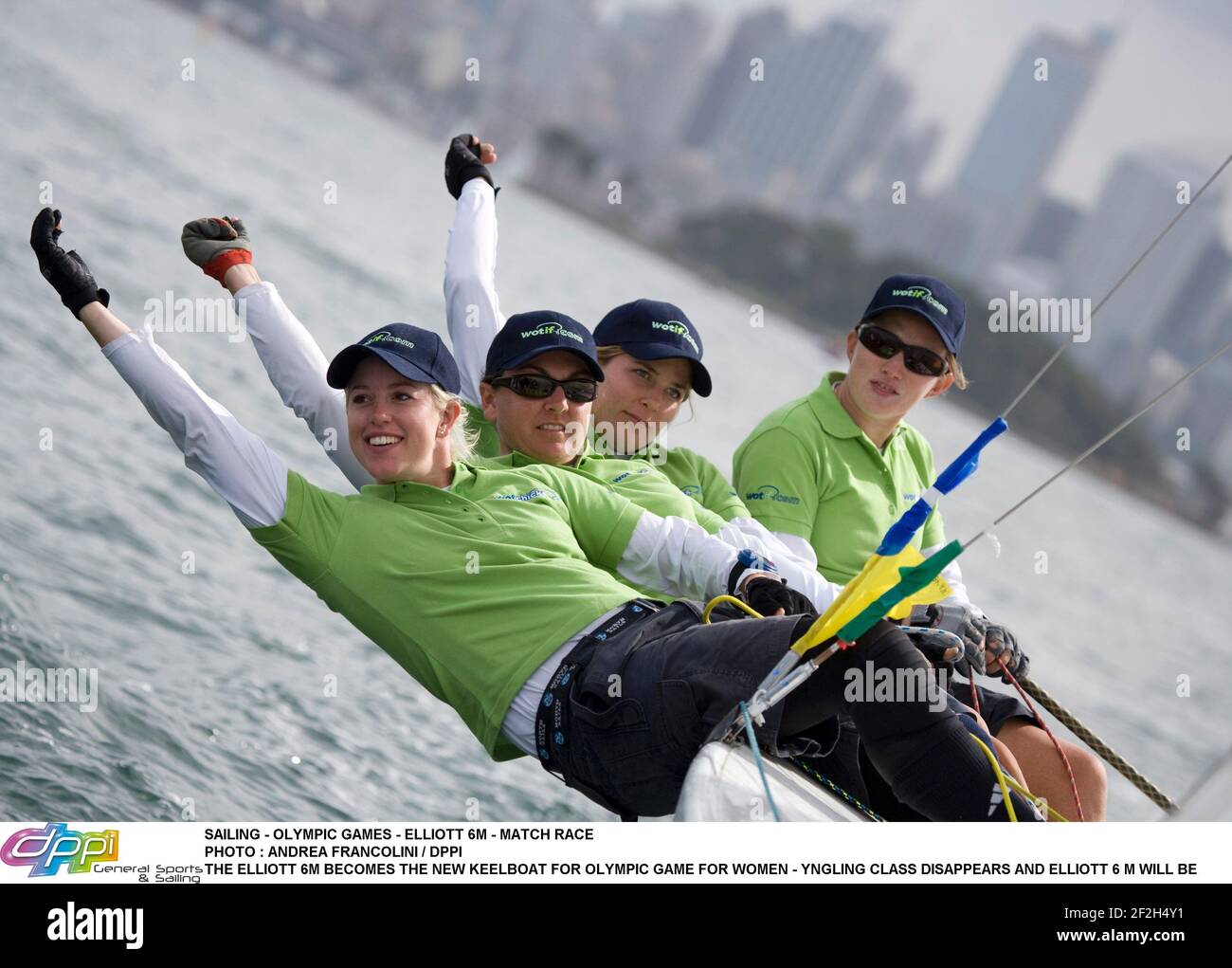 SAILING - OLYMPIC GAMES - ELLIOTT 6M - MATCH RACE PHOTO : ANDREA ...