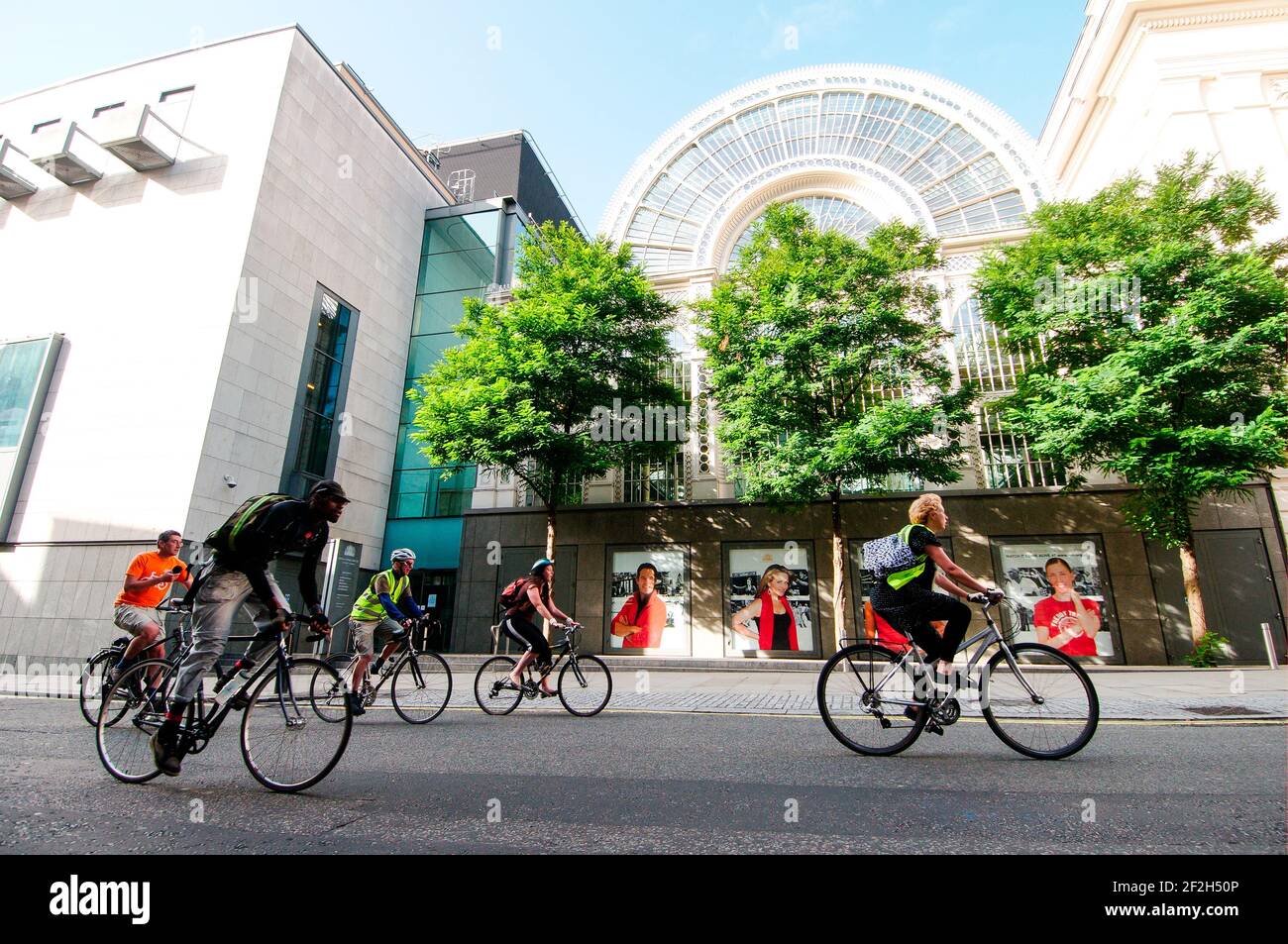 Cycling in London,England Stock Photo - Alamy