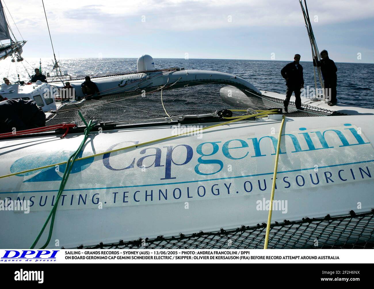 SAILING - GRANDS RECORDS - SYDNEY (AUS) - 13/06/2005 - PHOTO : ANDREA ...