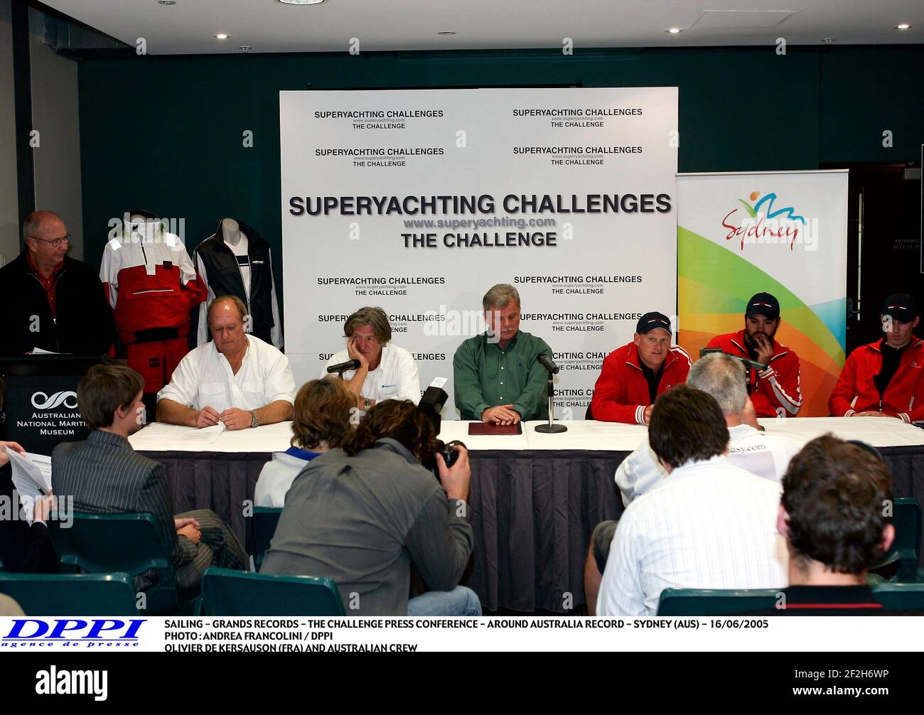 SAILING - GRANDS RECORDS - THE CHALLENGE PRESS CONFERENCE - AROUND ...