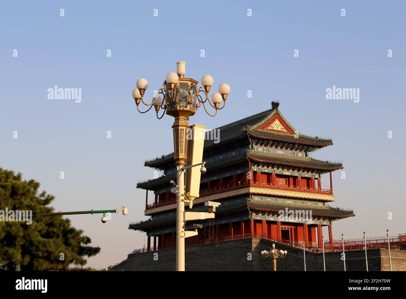 Zhengyangmen Gate (Qianmen). This famous gate is located at the south ...