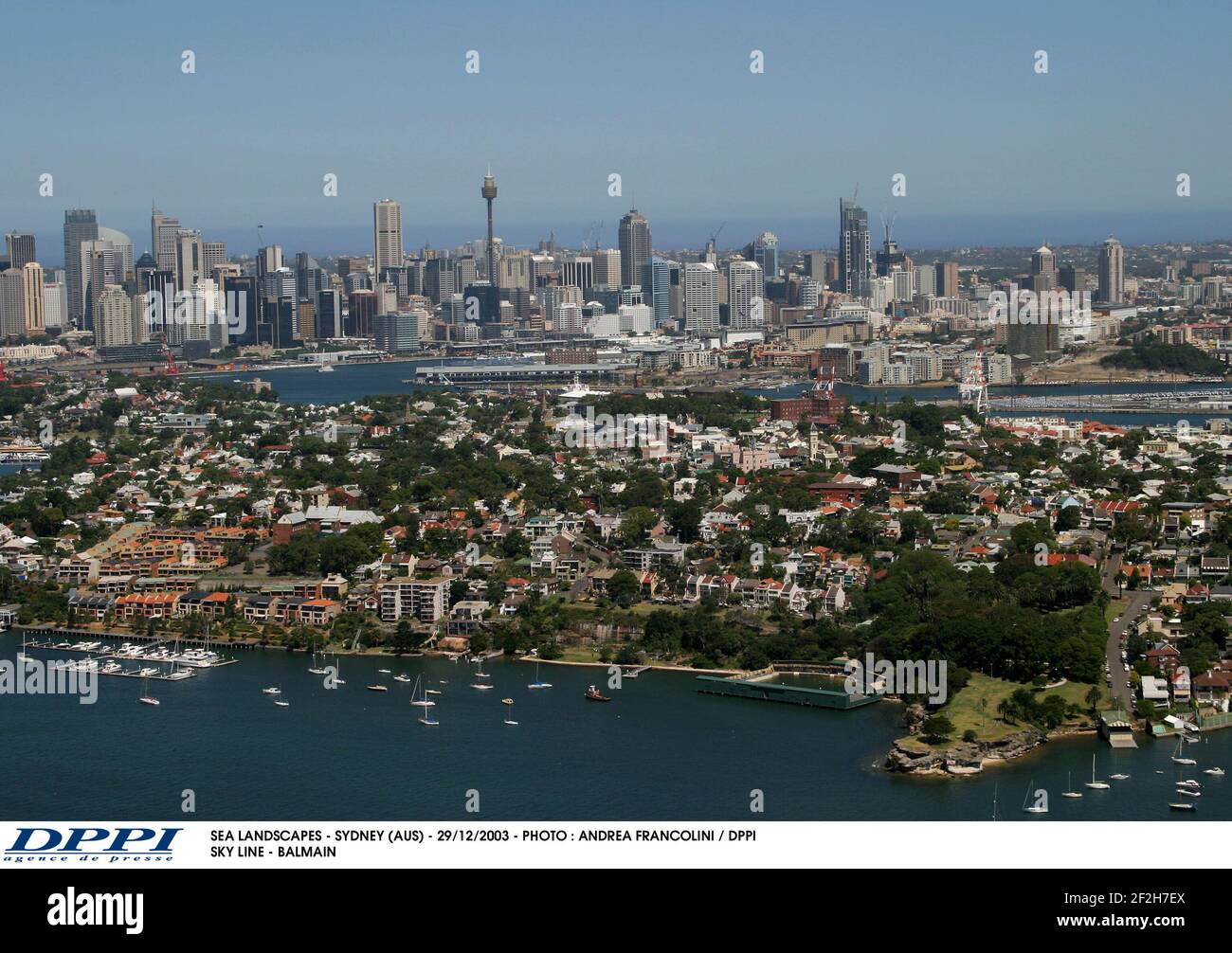 Balmain, australia aerial hi-res stock photography and images - Alamy