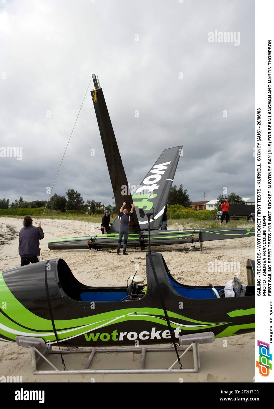 SAILING - RECORDS - WOT ROCKET FIRST TESTS - KURNELL SYDNEY (AUS) - 20 ...