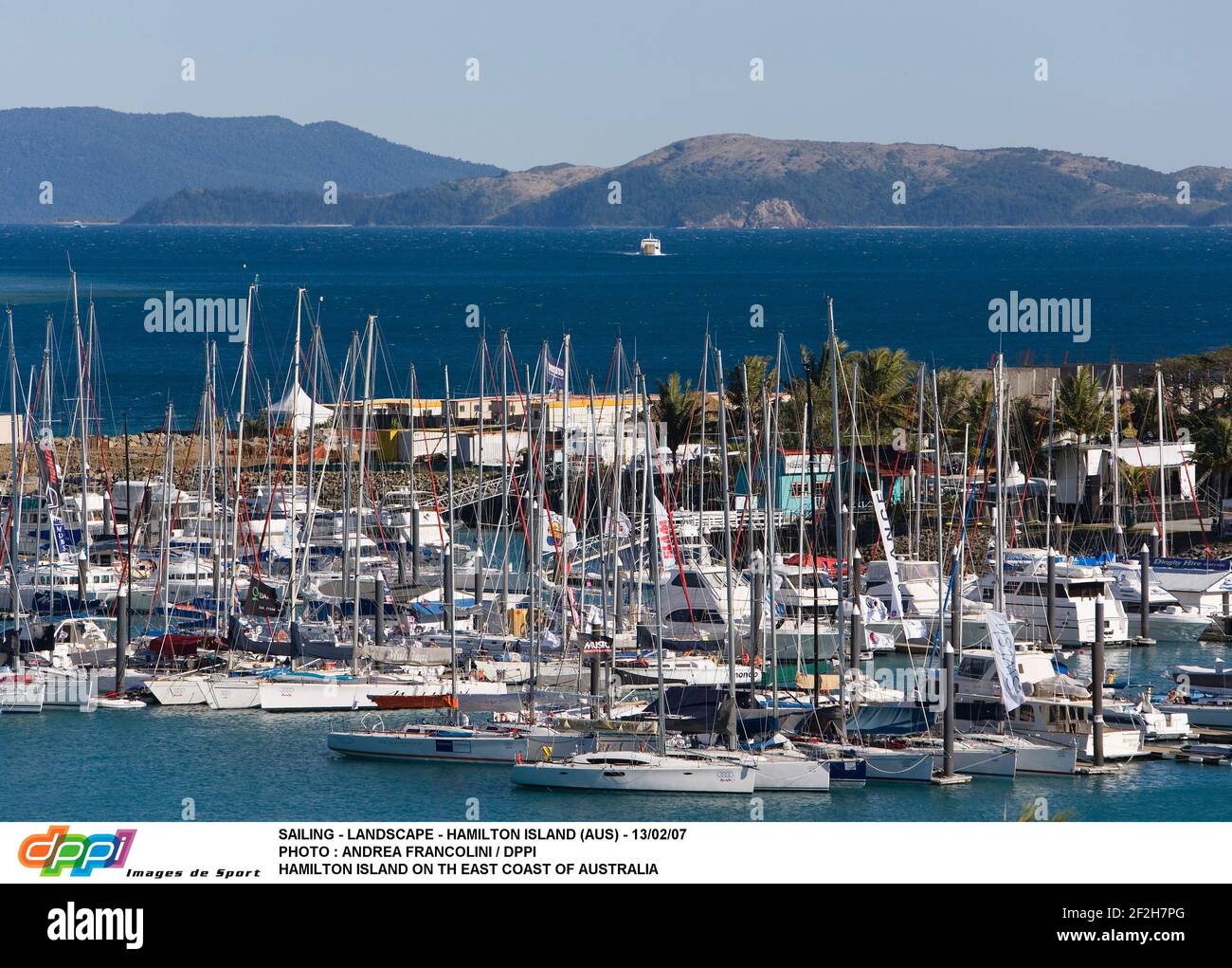 SAILING - LANDSCAPE - HAMILTON ISLAND (AUS) - 13/02/07 PHOTO : ANDREA ...