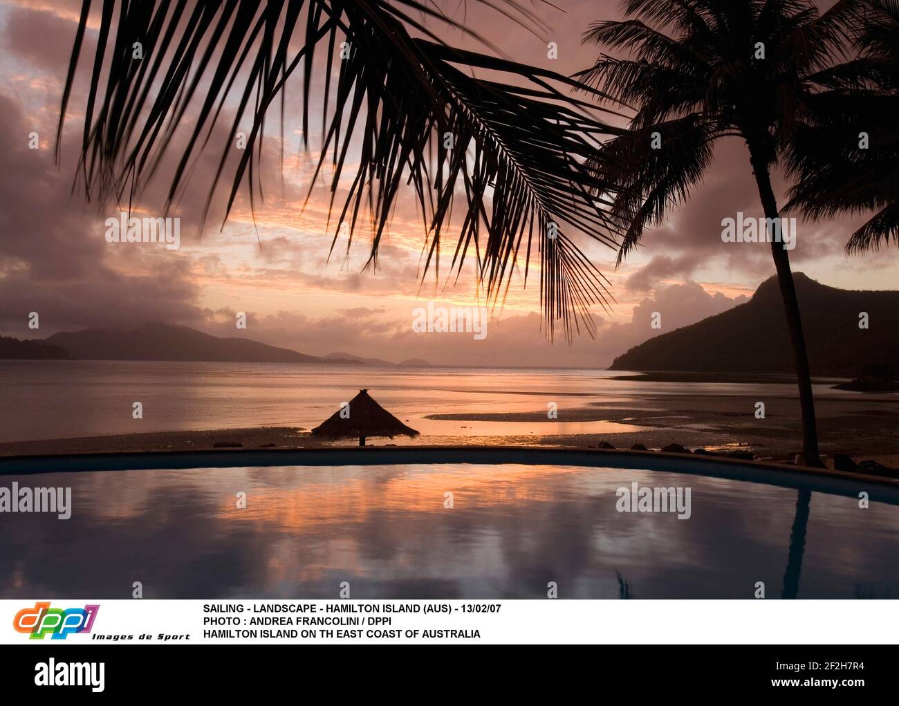 SAILING - LANDSCAPE - HAMILTON ISLAND (AUS) - 13/02/07 PHOTO : ANDREA ...