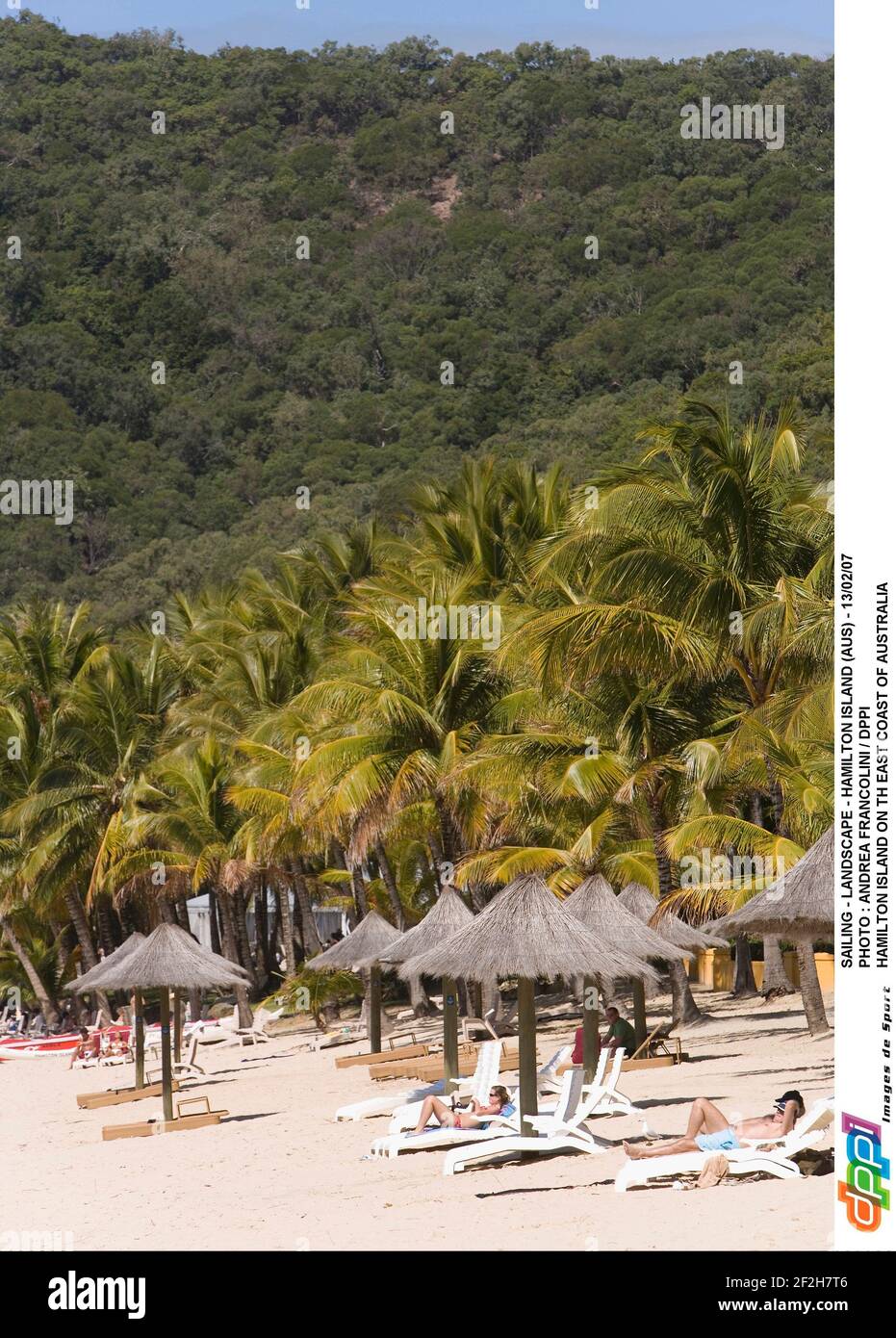 SAILING - LANDSCAPE - HAMILTON ISLAND (AUS) - 13/02/07 PHOTO : ANDREA ...