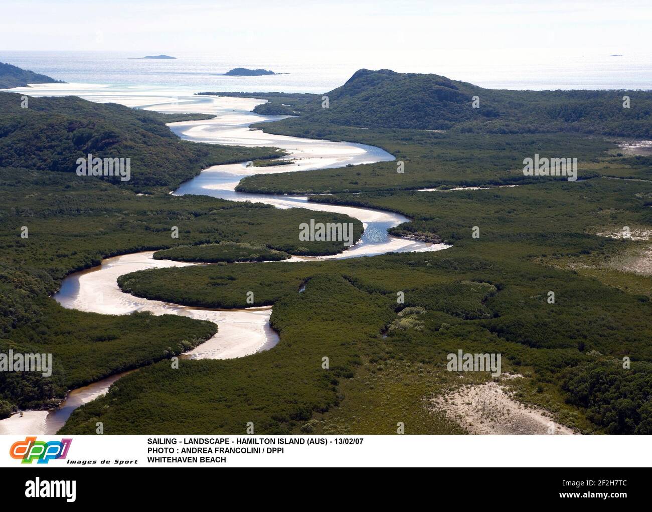 SAILING - LANDSCAPE - HAMILTON ISLAND (AUS) - 13/02/07 PHOTO : ANDREA ...