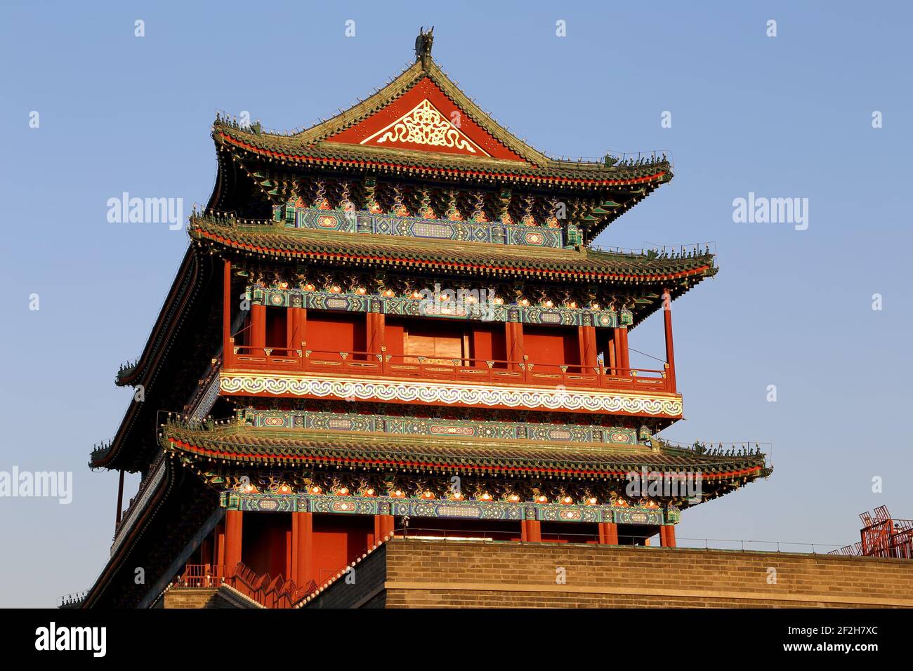 Zhengyangmen Gate (Qianmen). This famous gate is located at the south ...
