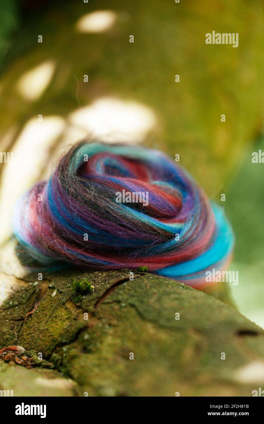 Colorful fibers hi-res stock photography and images - Alamy
