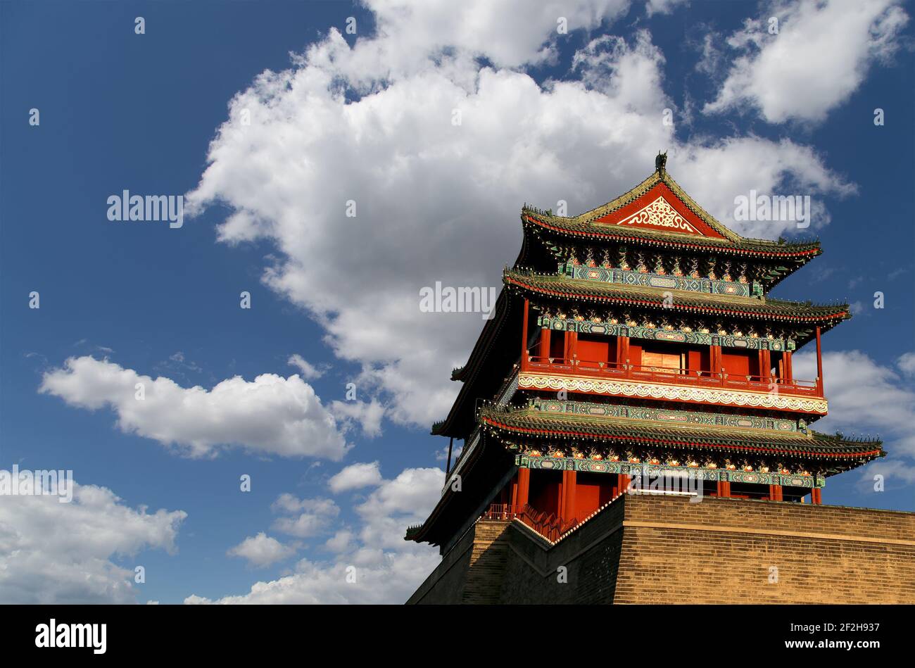Zhengyangmen Gate (Qianmen). This famous gate is located at the south ...