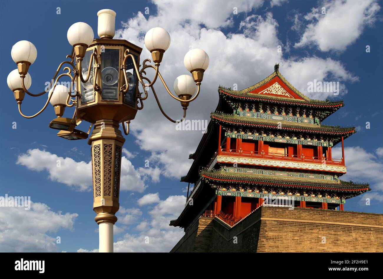 Zhengyangmen Gate (Qianmen). This famous gate is located at the south ...