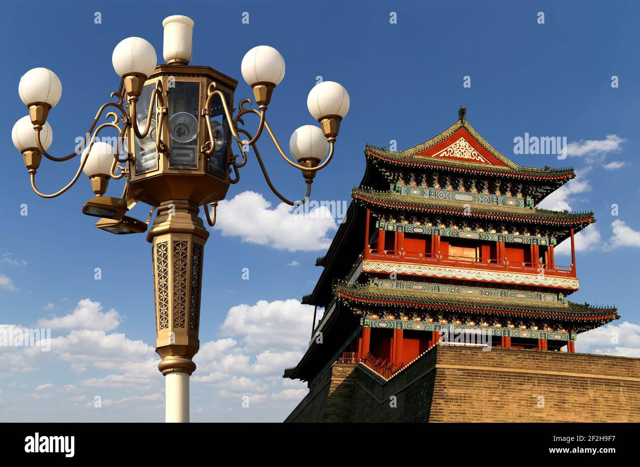 Zhengyangmen Gate (Qianmen). This famous gate is located at the south ...