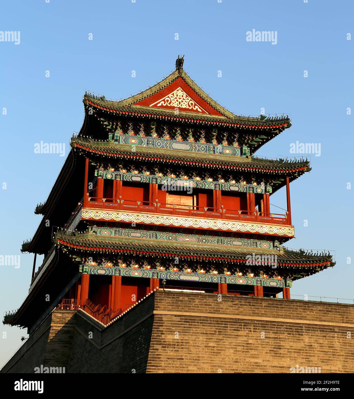 Zhengyangmen Gate (Qianmen). This famous gate is located at the south ...