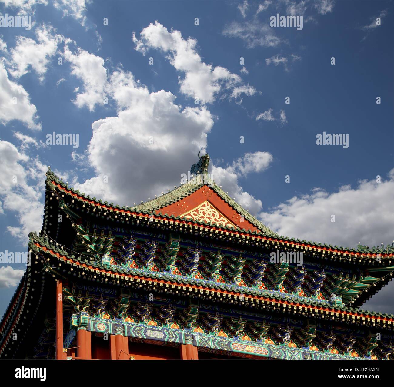 Zhengyangmen Gate (Qianmen). This famous gate is located at the south ...