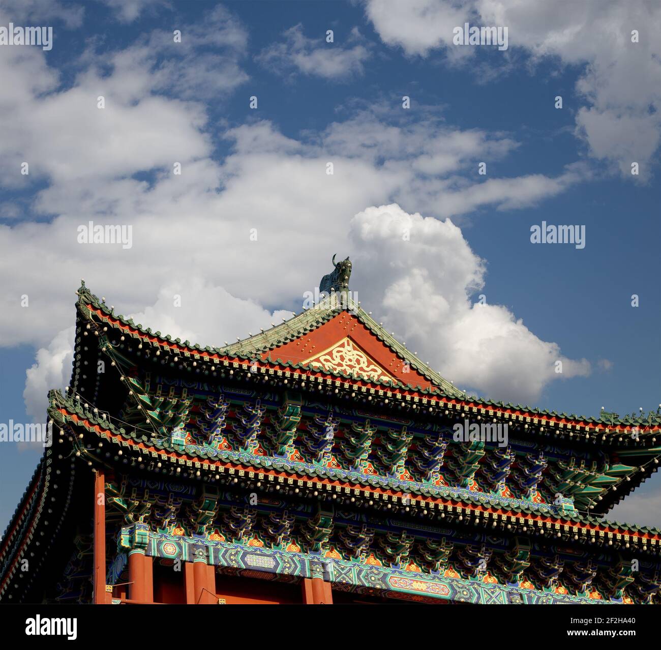 Zhengyangmen Gate (Qianmen). This famous gate is located at the south ...