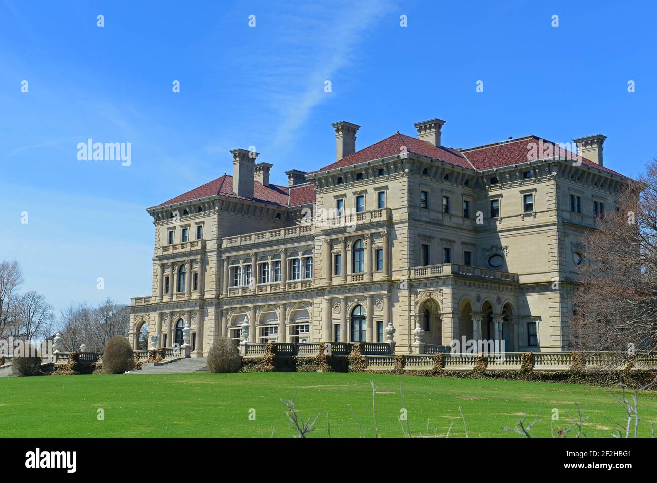The Breakers is a Vanderbilt Mansion in Gilded Age with Neo Italian ...