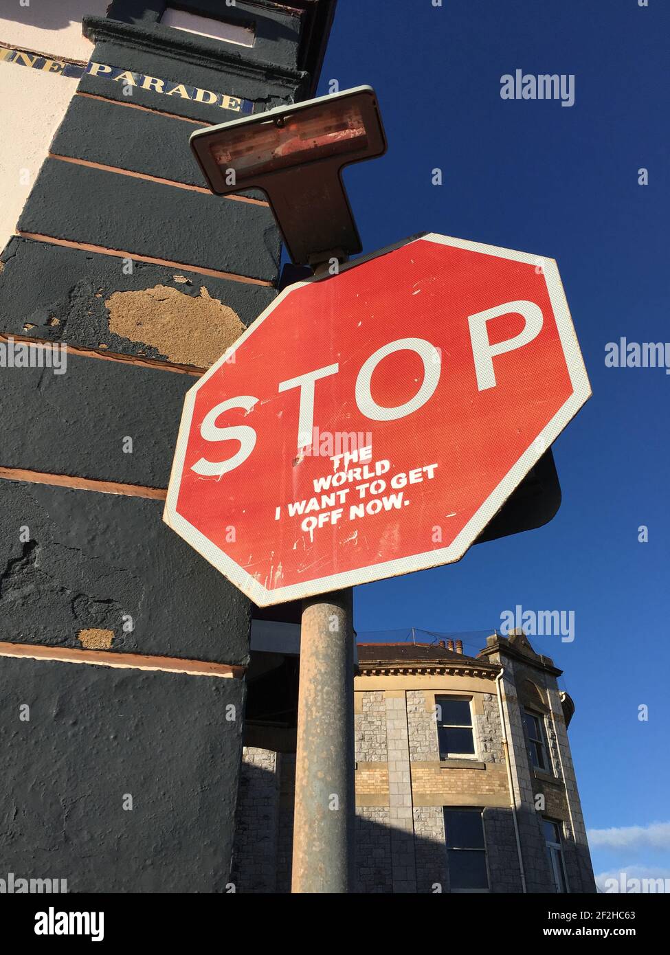 Stop Sign Graffiti High Resolution Stock Photography and Images - Alamy