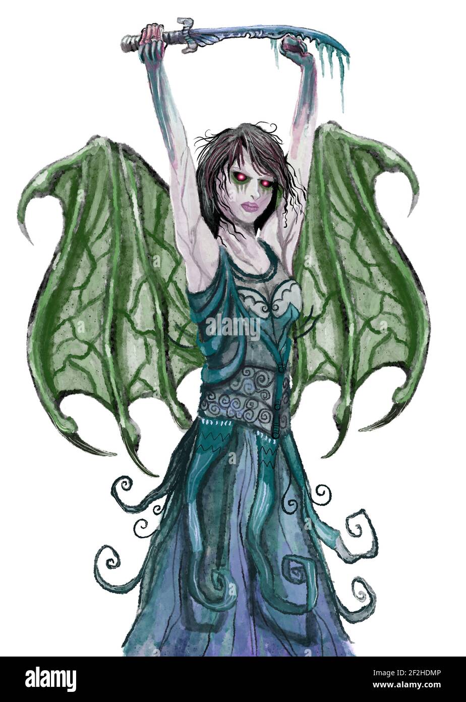 Evil Creatures Drawings