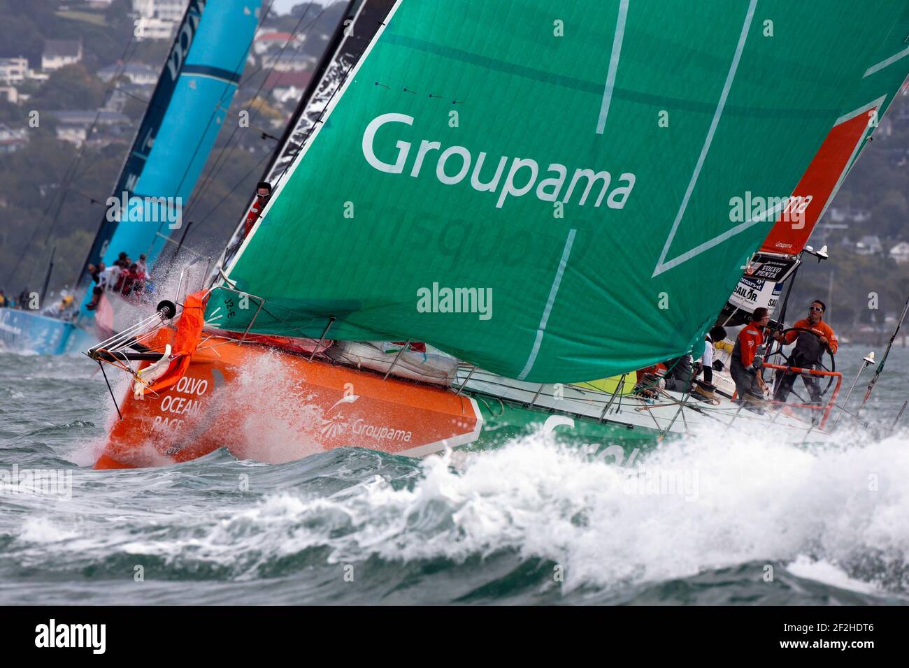 SAILING - VOLVO OCEAN RACE 2011-2012 - AUCKLAND (NZ) - 17/03/2012 - IN ...