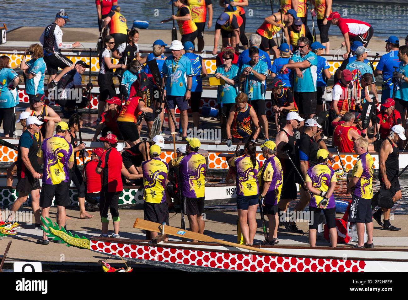 Australian dragon boat hi-res stock photography and images - Alamy