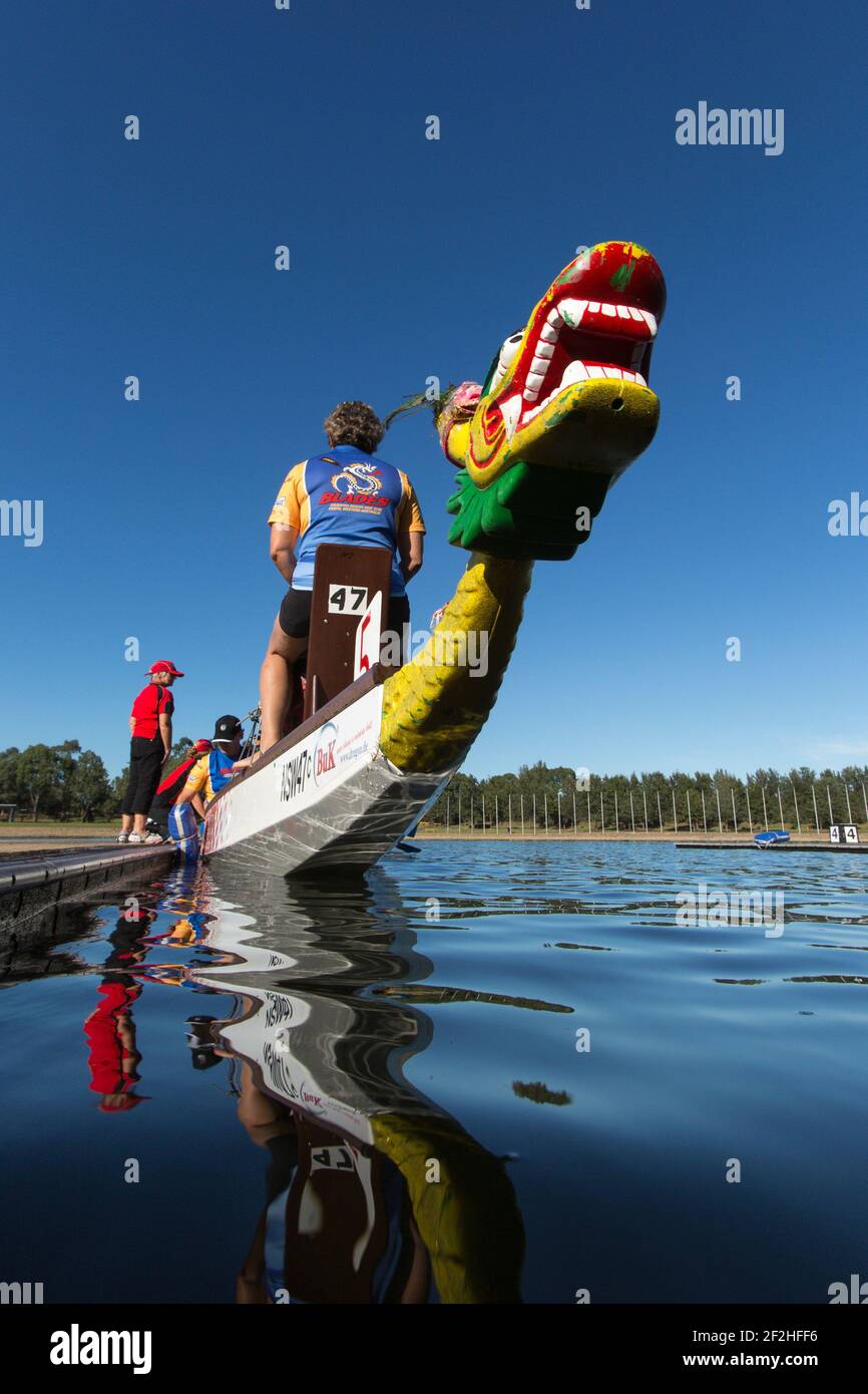 Australian dragon boat hi-res stock photography and images - Alamy