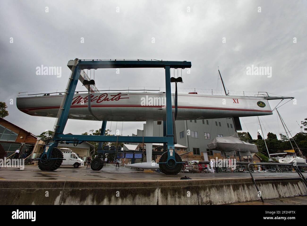 SAILING - Wild Oats XI (owned by Bob Oatley and skippered by Mark ...