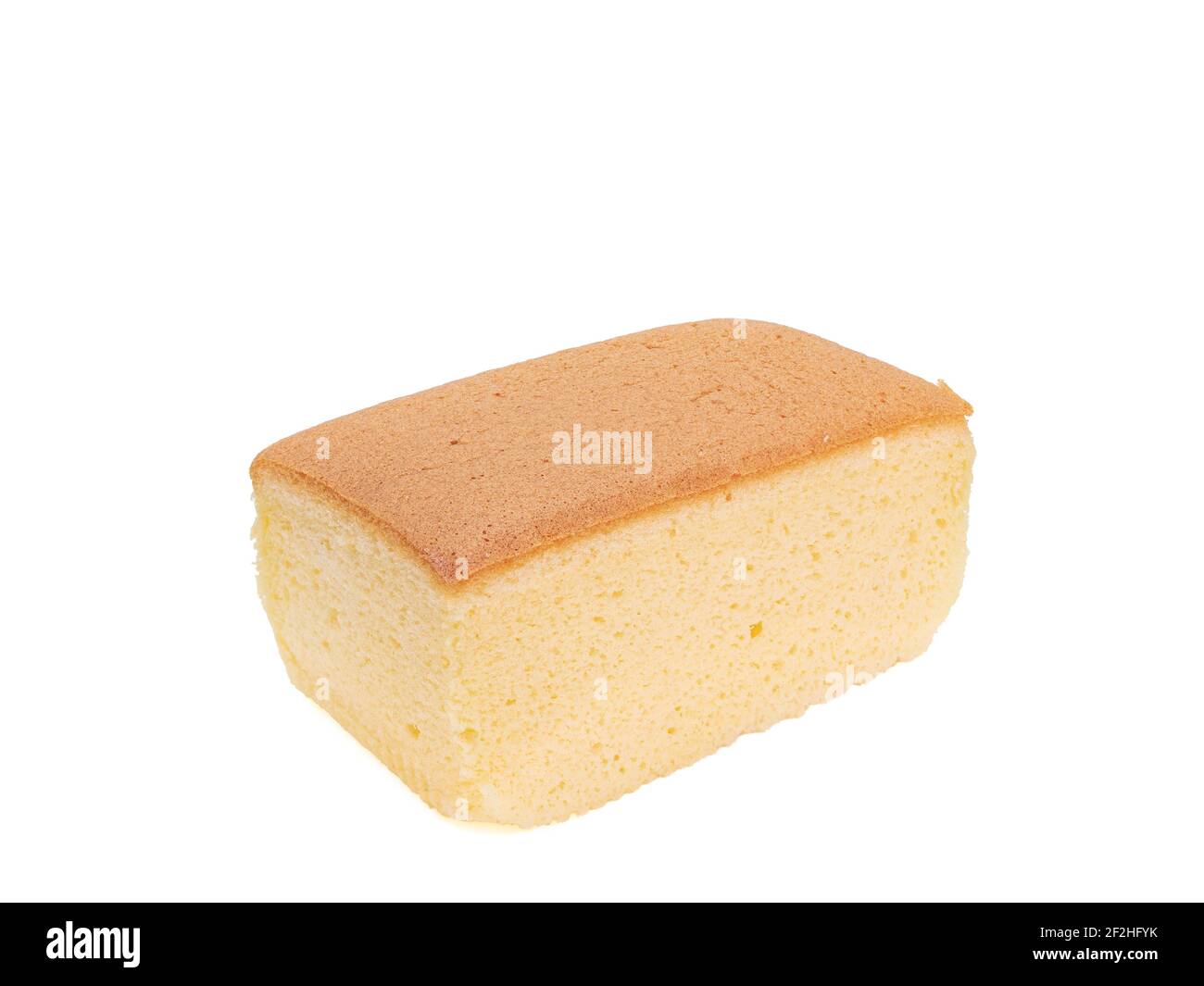 Taiwanese castella cake, a close up of homemade taiwan sponge cake ...