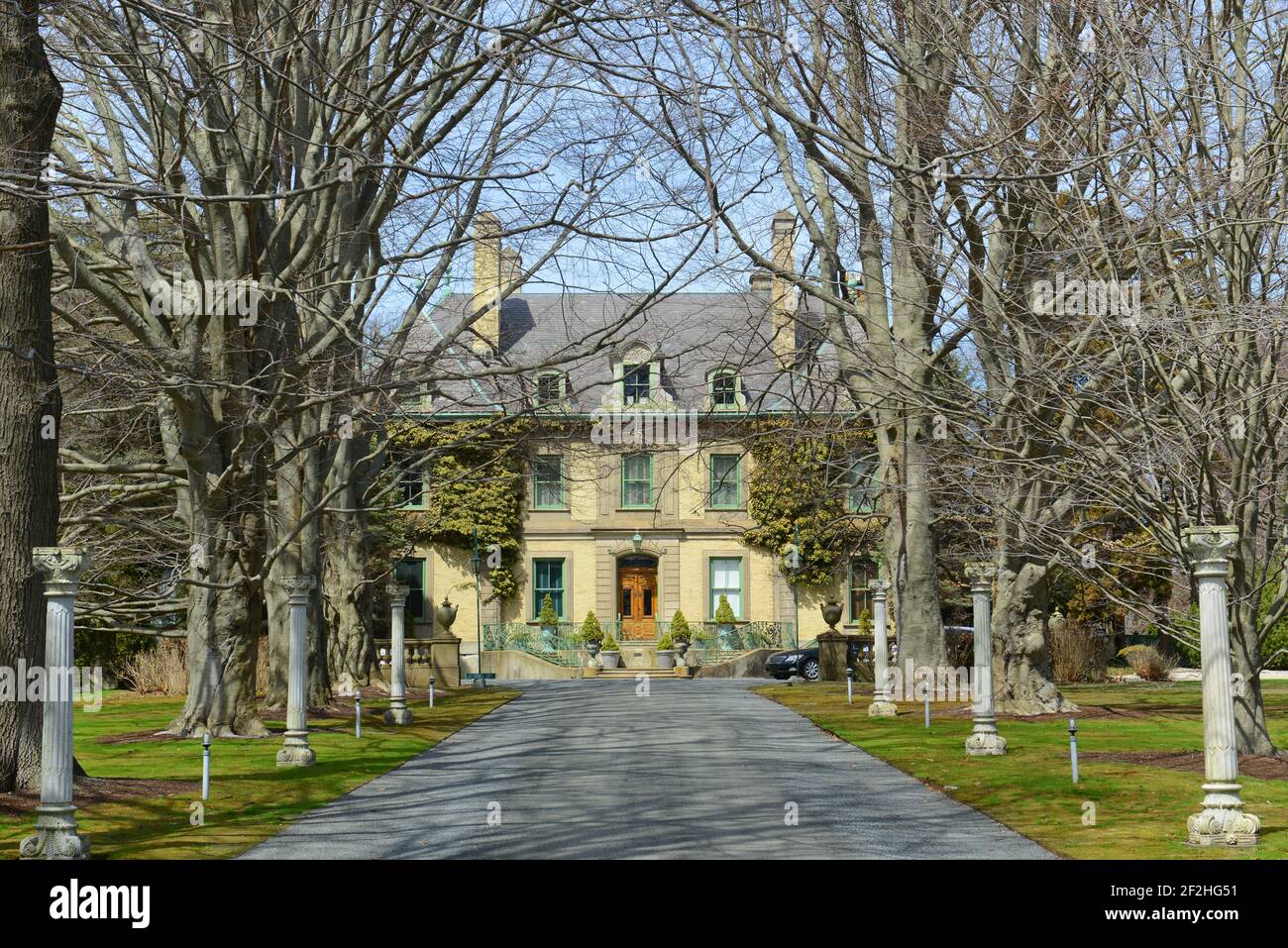 The Orchard mansion is a Gilded Age mansion at 180 Narragansett Avenue ...