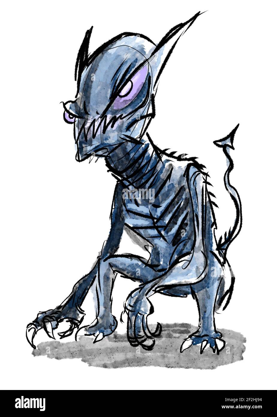 Night of the demon Cut Out Stock Images & Pictures - Alamy