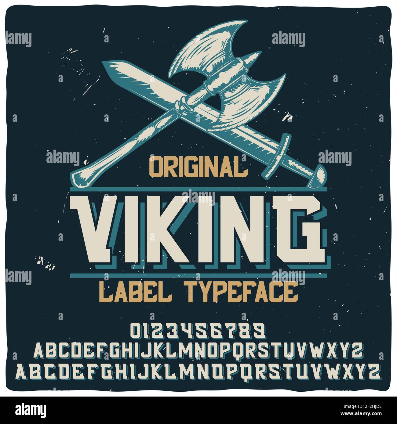 Viking font hi-res stock photography and images - Alamy