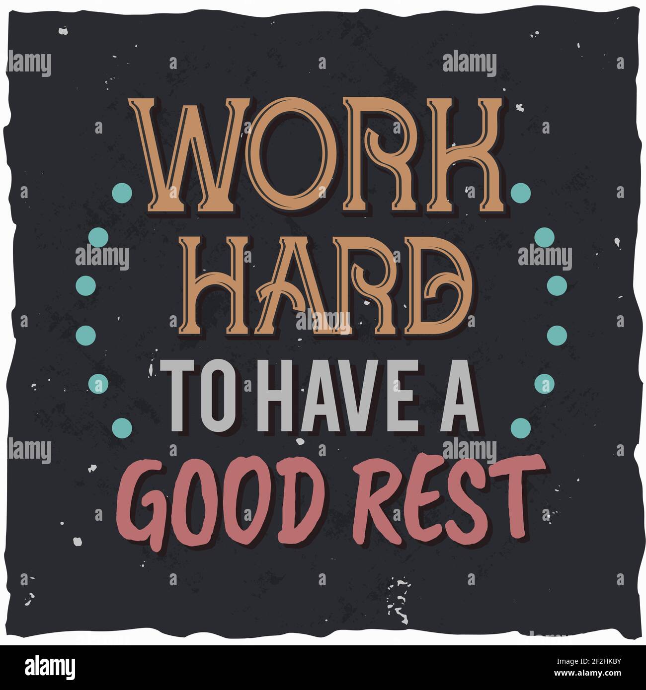 Motivational poster. Inspirational quote design Stock Vector Image ...